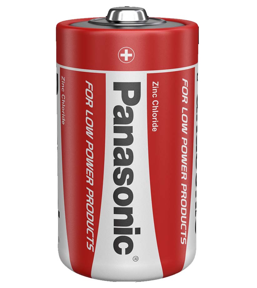 Батерия Panasonic Carbon Zinc R20 D 1.5V | Hit-electroni ...
